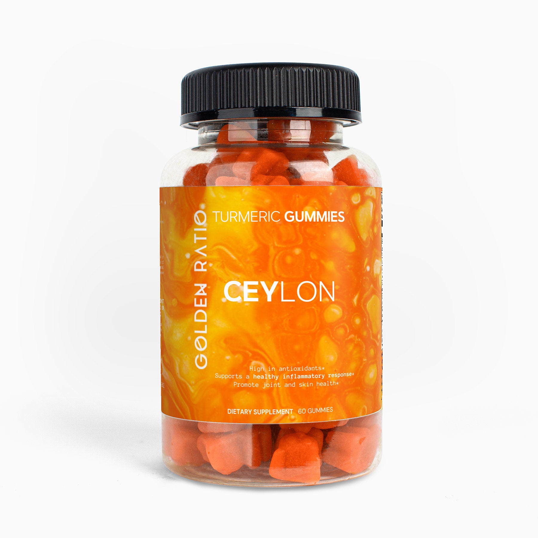 Ceylon Turmeric Gummies – Golden Ratio - Paleo & Gluten-Free Supplements